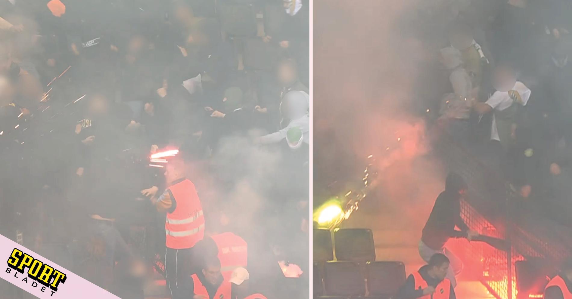 Elva gripna efter AIK-Hammarby Elva gripna efter AIK-Hammarby