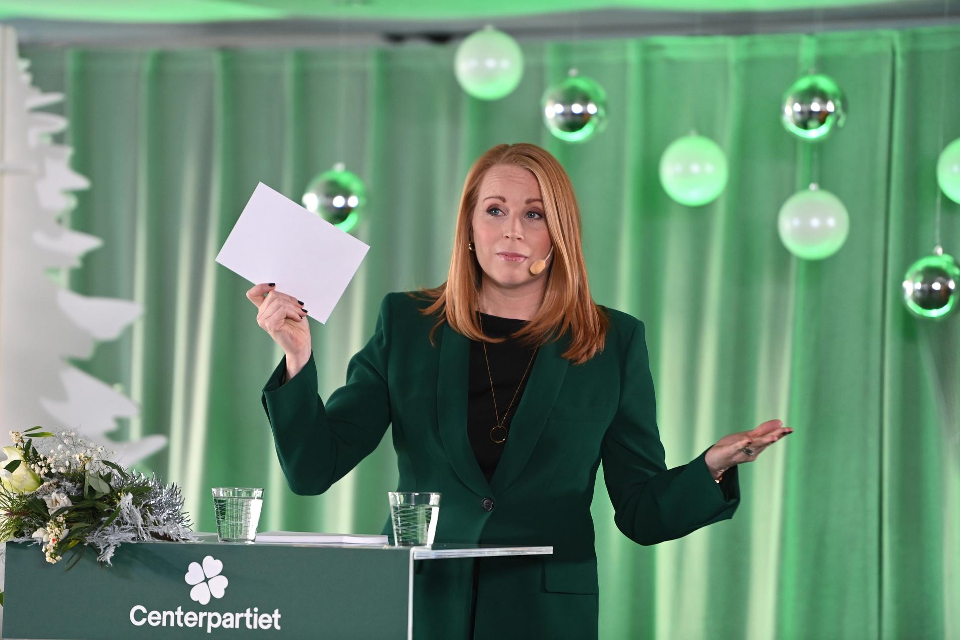 Lööf: Kristerssons brutna löfte ett stort svek mot Hédi Fried Lööf: Kristerssons brutna löfte ett stort svek mot Hédi Fried
