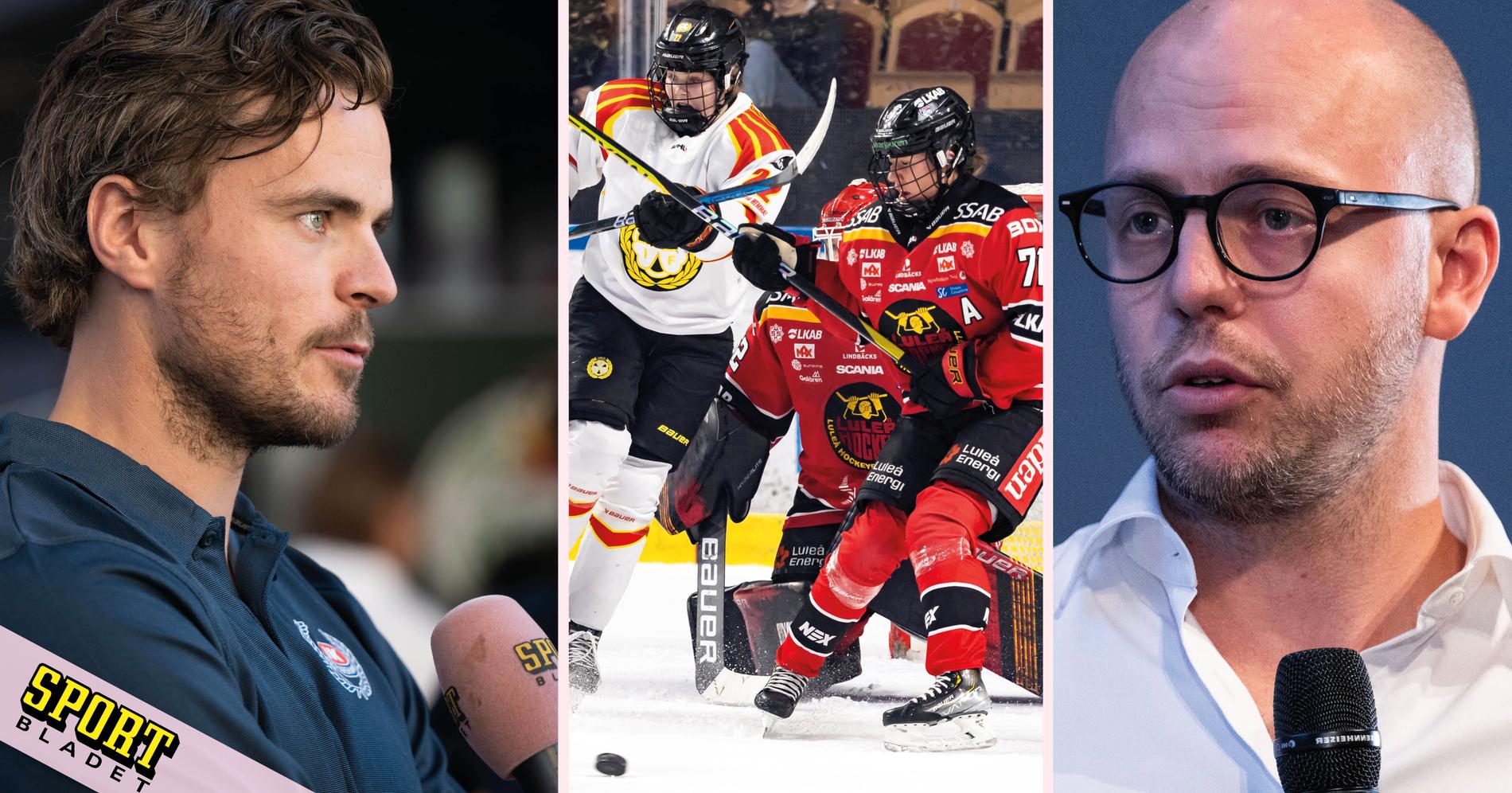 SDHL:s Oscar Alsenfelt öppnar för att SHL bör ta efter tacklingsprojektet SDHL:s Oscar Alsenfelt öppnar för att SHL bör ta efter tacklingsprojektet