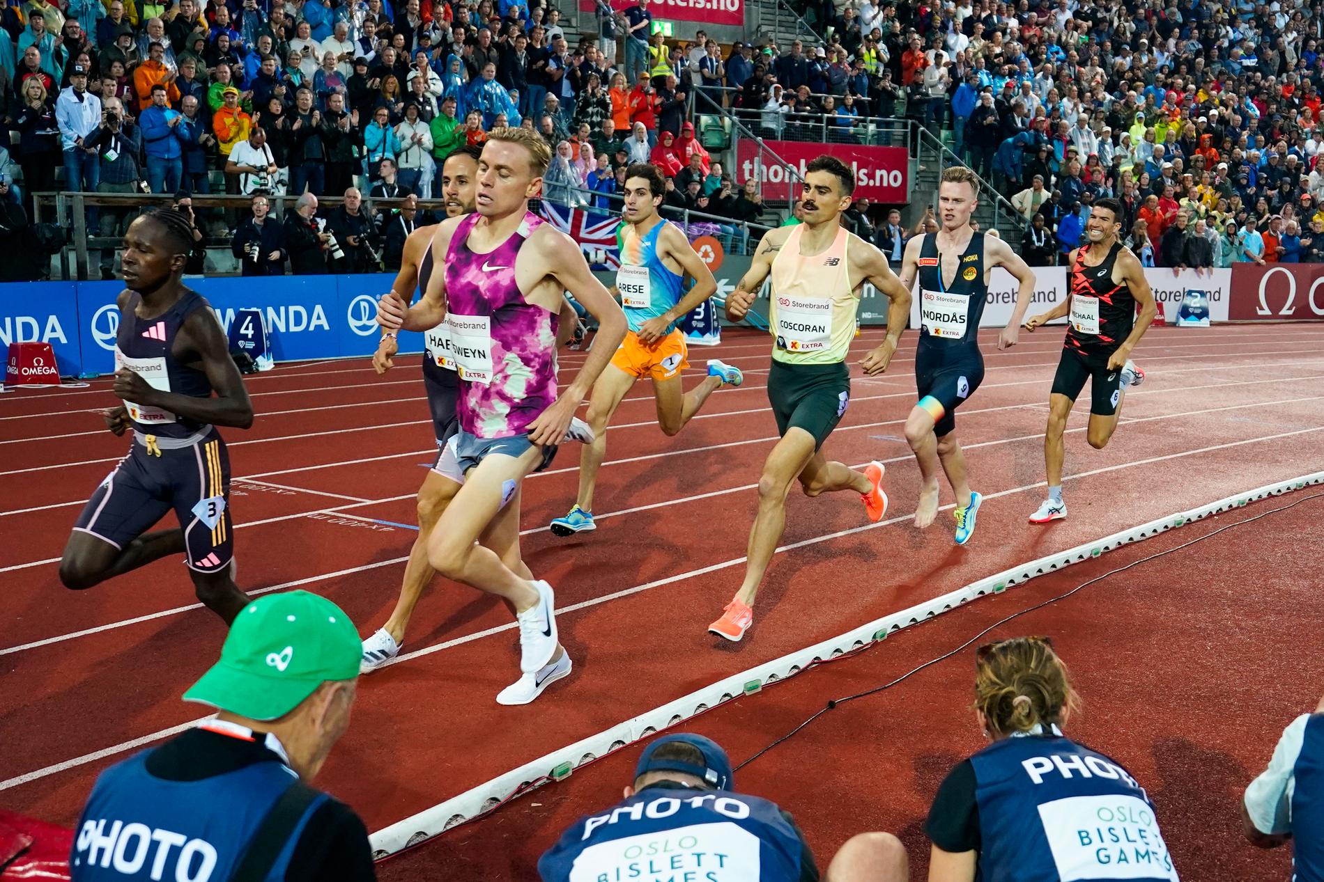 Narve Gilje Nordås sprang 1 300 meter utan sko i Diamond League Narve Gilje Nordås sprang 1 300 meter utan sko i Diamond League